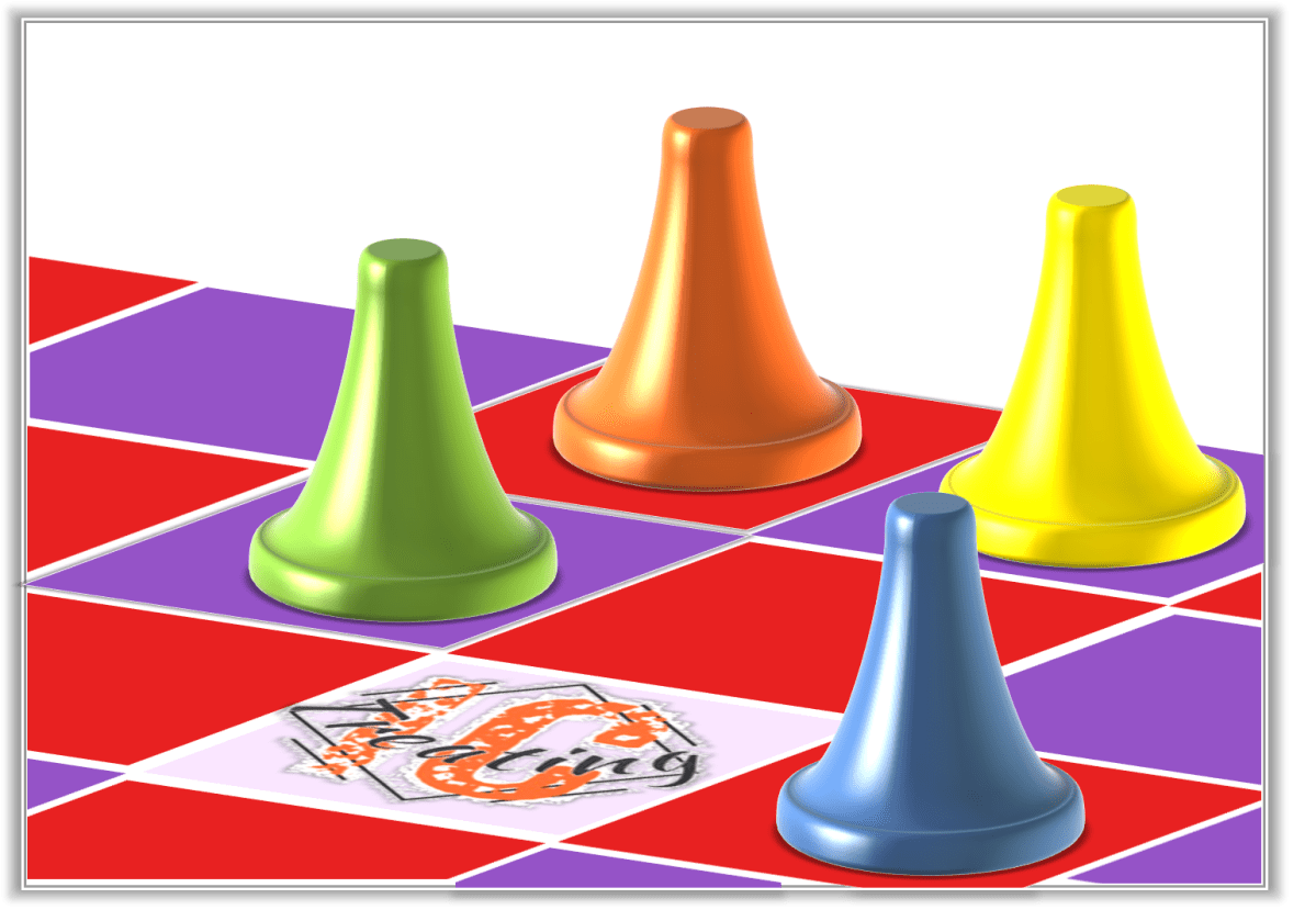 Graphics by Mazoli – Board Game – TREATING INTERSTITIAL CYSTITIS